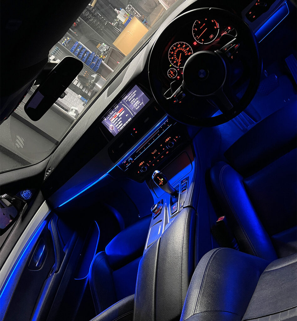 BMW Car Ambient Lights - R28 Custom Garage